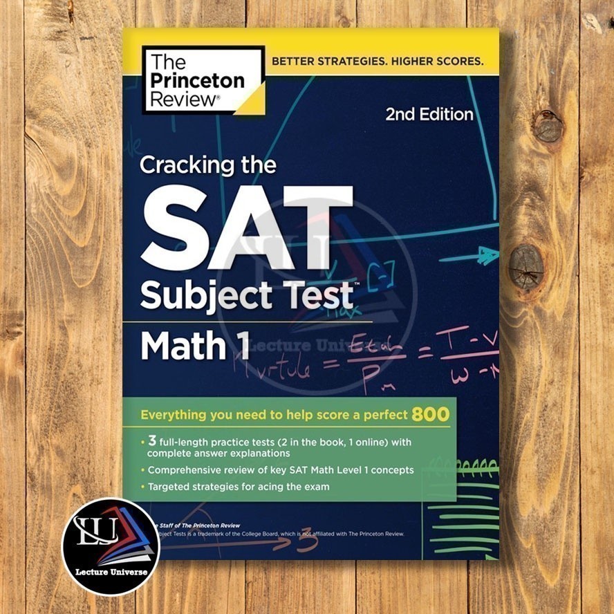 Jual Cracking SAT Subject Test Math-1 2nd Edition | Shopee Indonesia