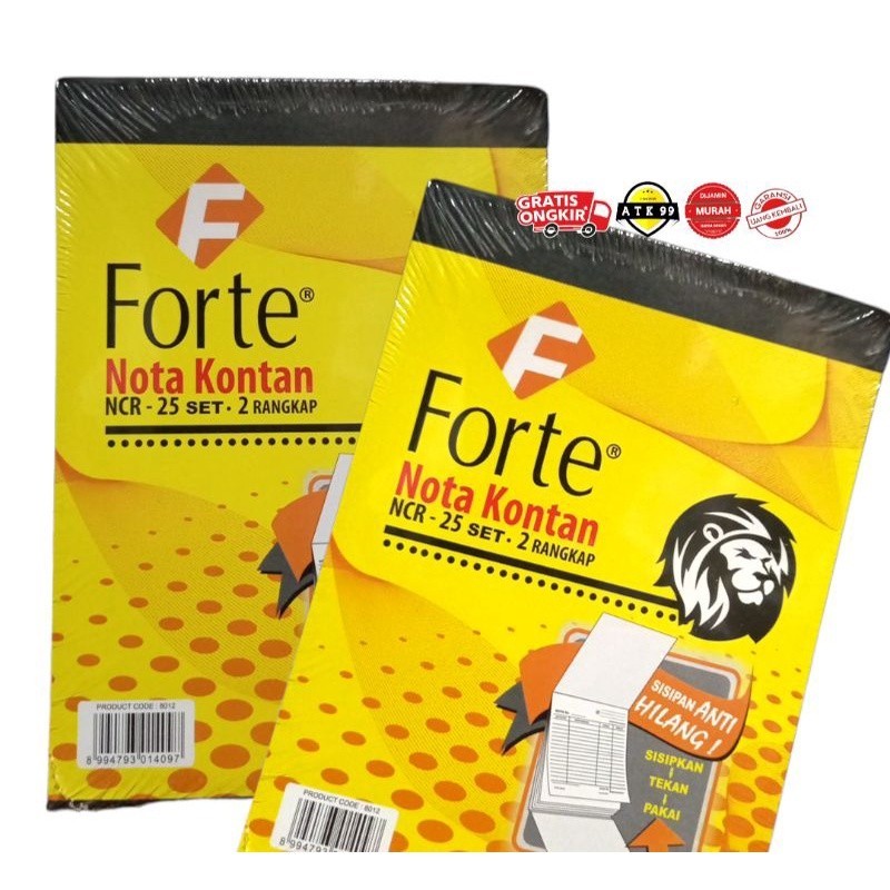 Jual Nota Kontan 2ply Isi 10/Nota Harga/Nota kecil/Book Note/Block Note ...