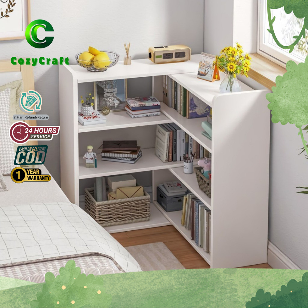 Jual CozyCraft - Rak Sudut Geser Multifungsi Modern Minimalis untuk ...