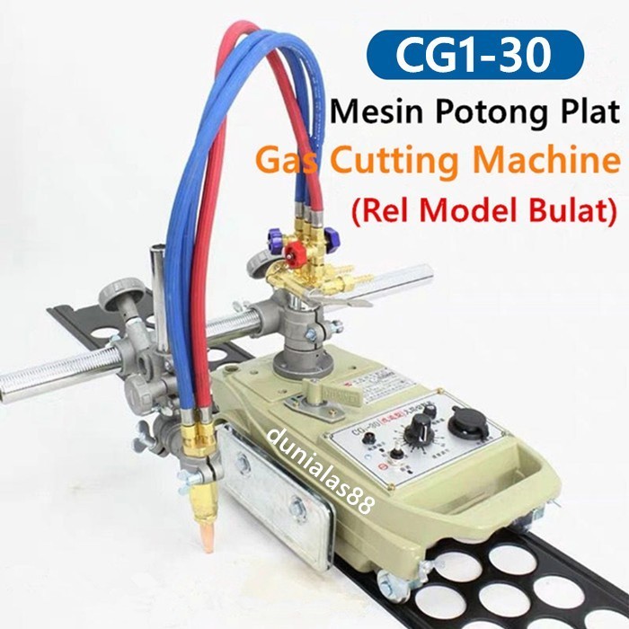 Jual Mesin Potong Plat CG1-30 Gas Cutting Machine CG1 30 Besi Rel Rail ...