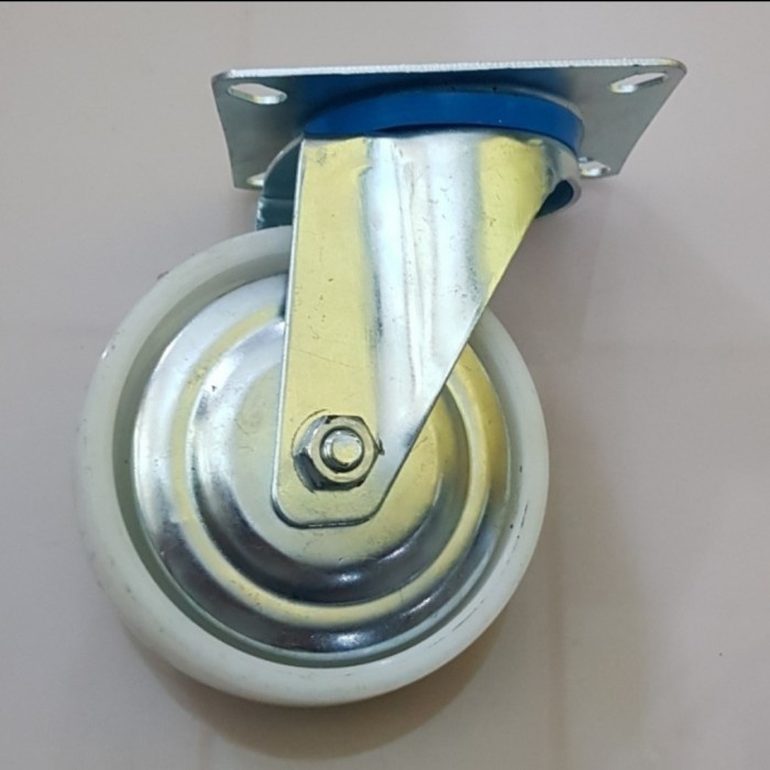 Jual Roda Trolley / Trolly / Troli Nylon Nilon Roda Troli Nilon 4 inch ...