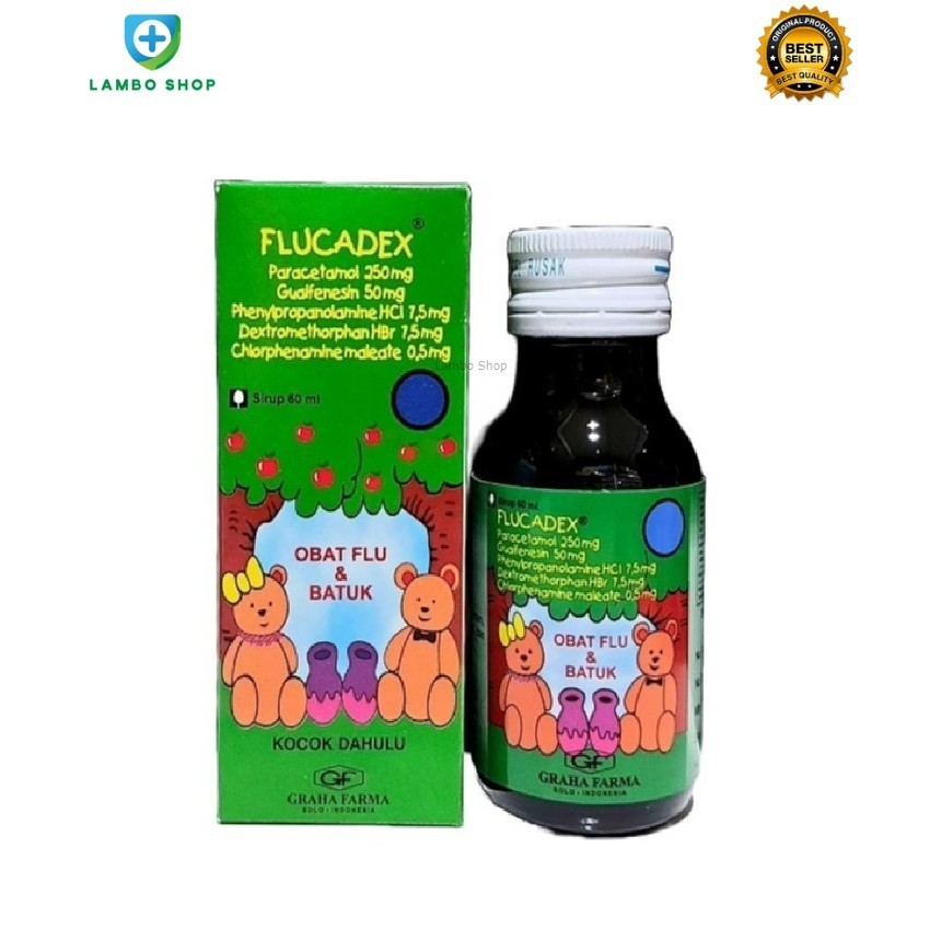Jual Flucadex untuk Meringankan Gejala Flu (60 ml) | Shopee Indonesia