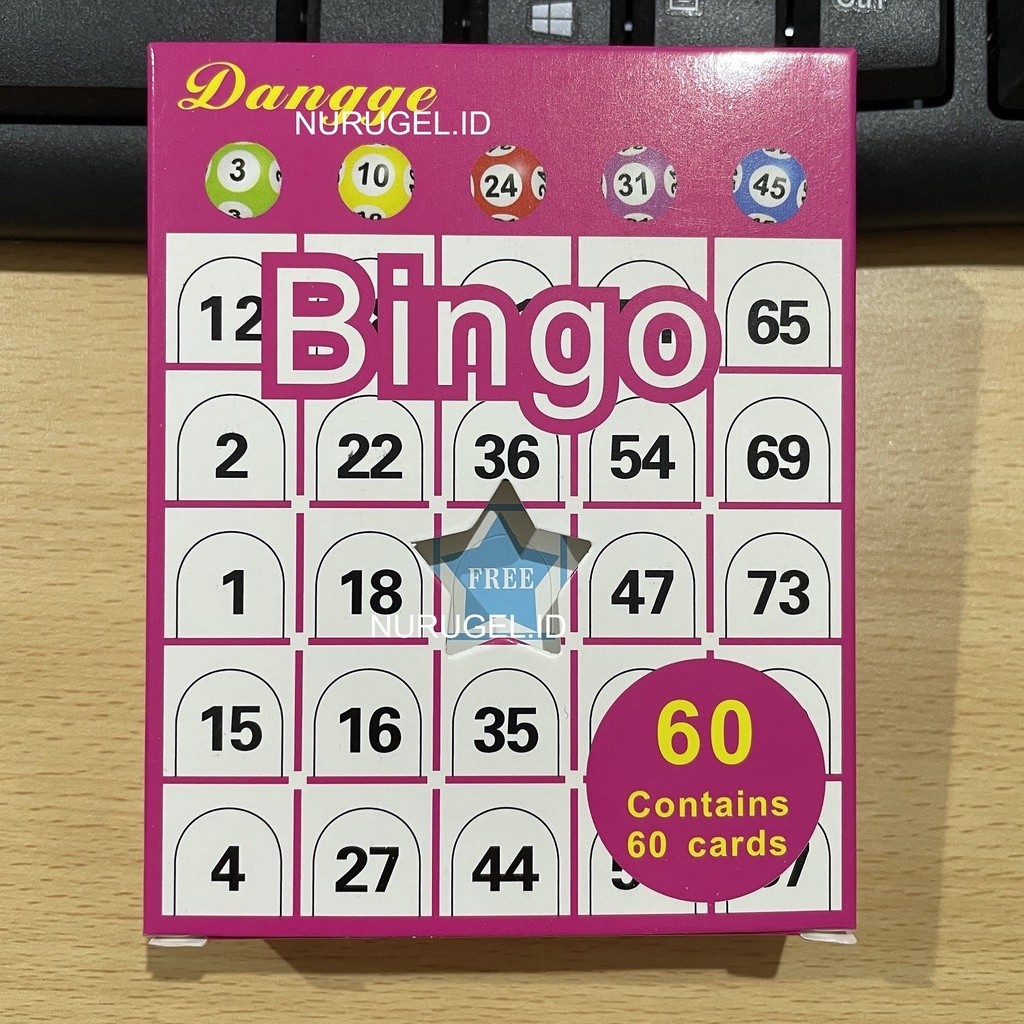 Jual RK85TJ Bingo Card / Kartu Bingo 60 pcs | Shopee Indonesia