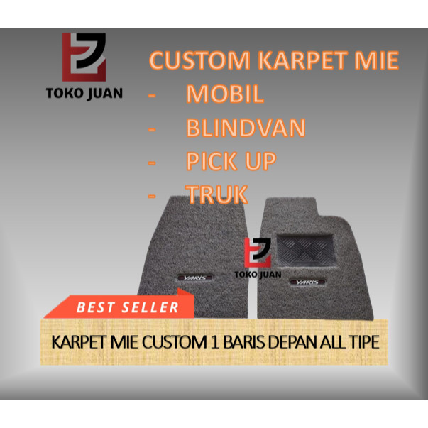 Jual Karpet mie universal 1 baris model karpet mobil pick up blindvan ...