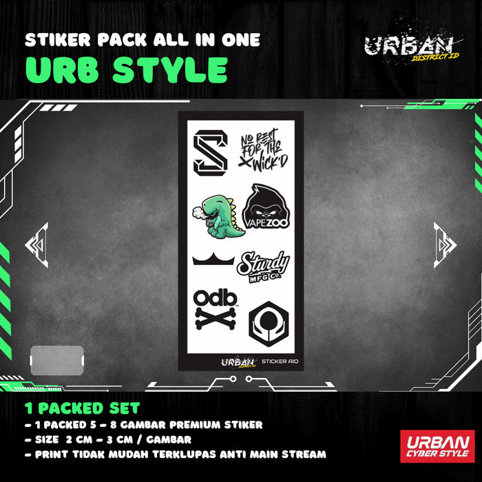 Jual Stiker Pack Logo Brand Series P1 by Ultimate Customitation ...
