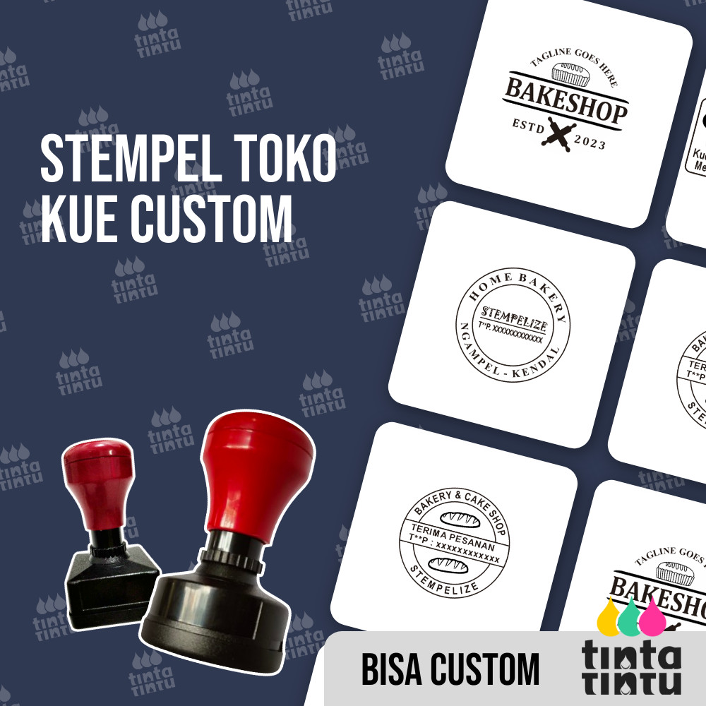 Jual Stempel Toko Kue Custom | Shopee Indonesia