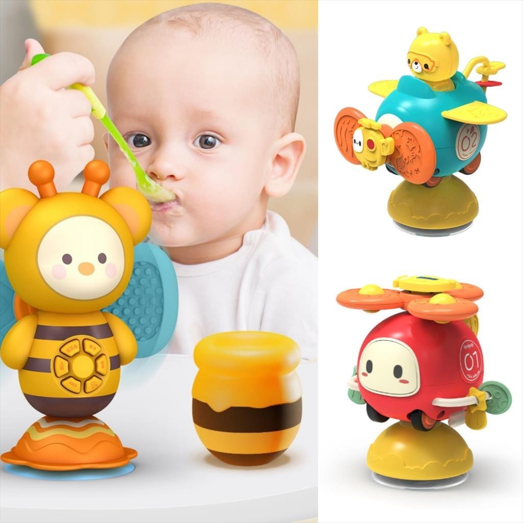 Jual JM0002 Mainan High Chair Fidget Spinner Toys Teman Makan Mpasi ...