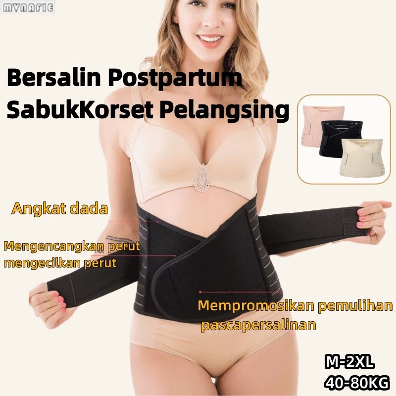 Jual Menyusui Stagen Melahirkan Stretch Elastic Band Stomach Korset Pelangsing Perut Gurita ...