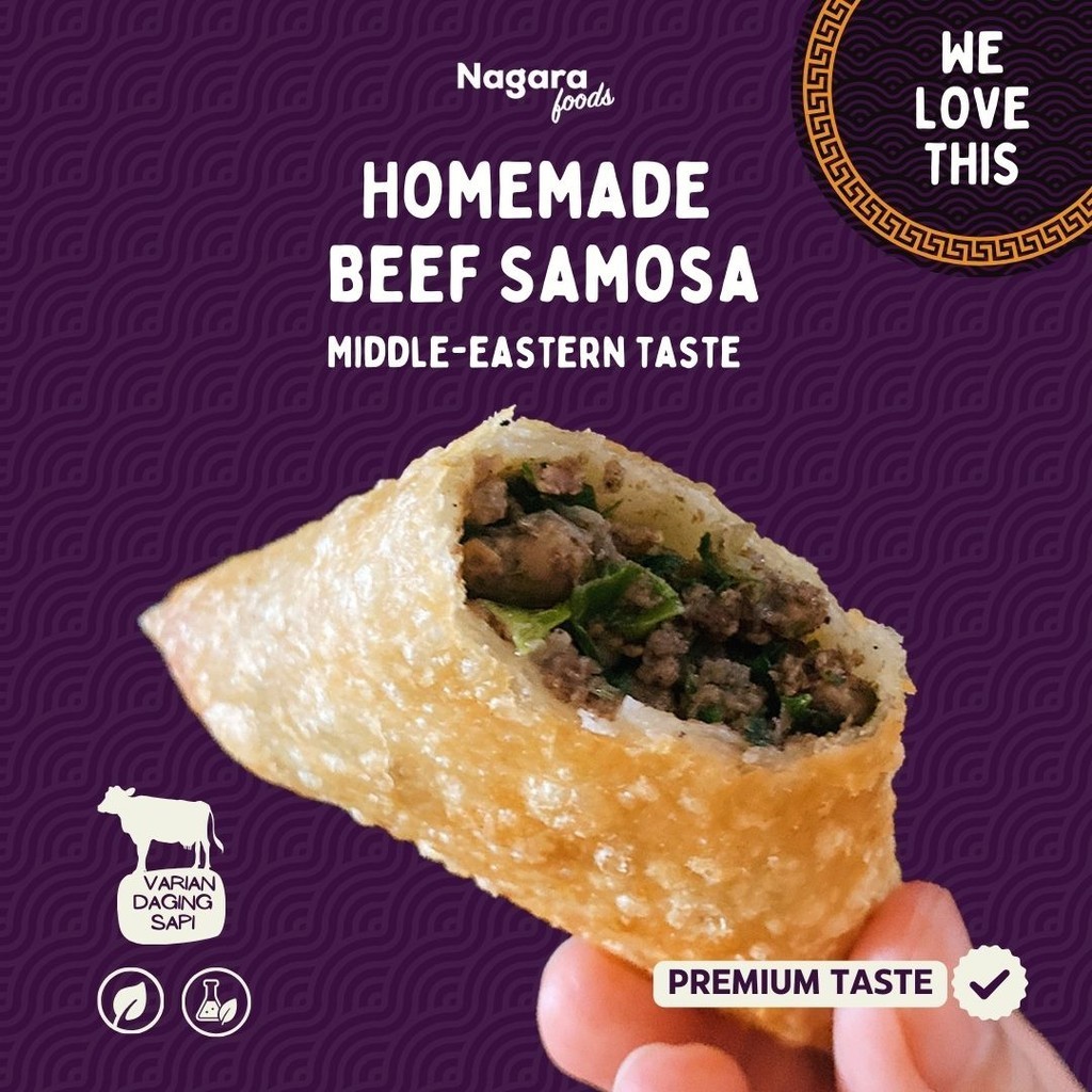 Jual Homemade Beef Samosa by Nagara Foods | Shopee Indonesia