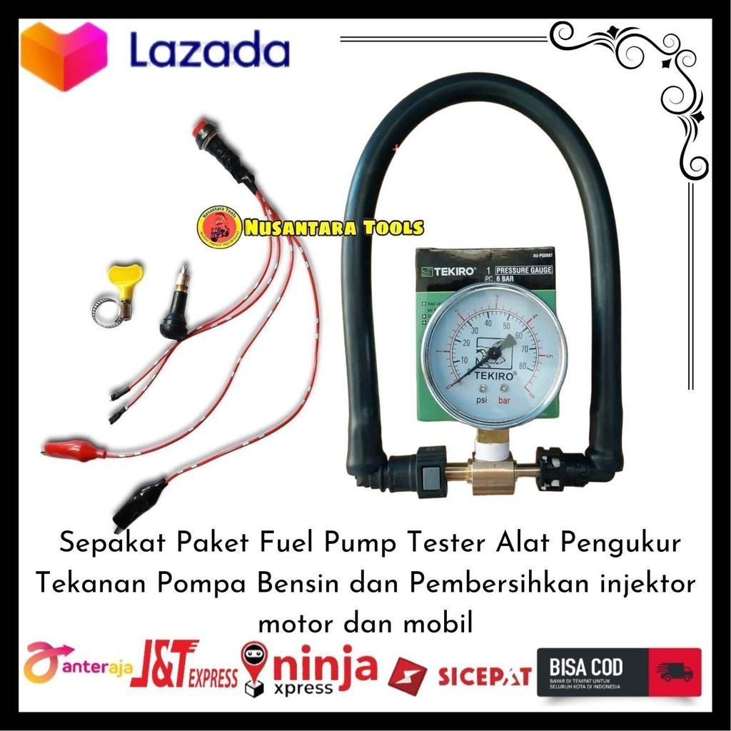 Jual sepakat alat ukuran tekanan fuellpum motor injeksi+ alat ...