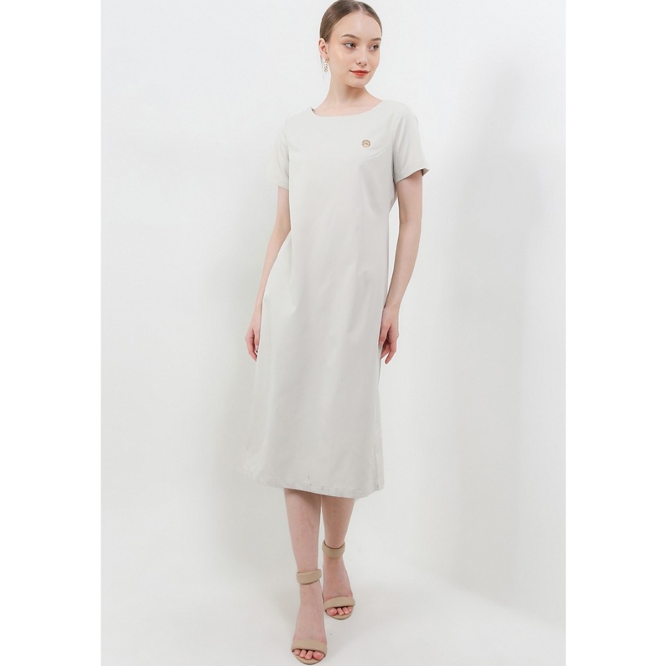 Jual White Mode Zhi Dresses - Gaun Wanita Dress Cewek | Shopee Indonesia