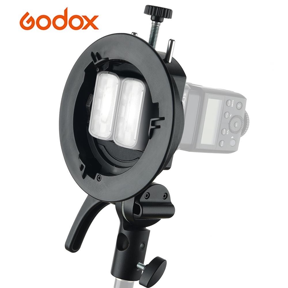 Jual promo Godox S2 Portable Flash S-type Holder Speedlite Bracket ...