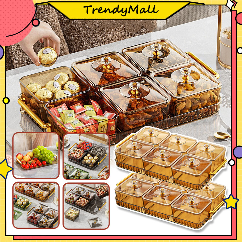 Jual Wadah Permen Aesthetic/Snack Cemilan Kotak Makanan Toples Lebaran ...