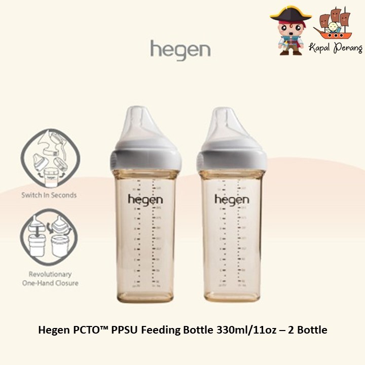Jual Hegen PCTO™ 330ml/11oz Feeding Bottle PPSU (2-Pack) | Shopee Indonesia