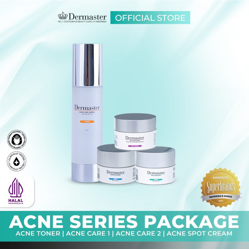 Jual Dermaster Acne Series Package | Shopee Indonesia
