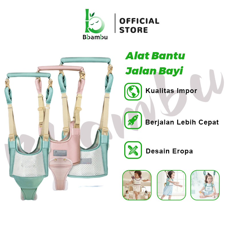 Jual Bbambu Alat Bantu Jalan Bayi / Alat Bantu Anak Berjalan / Baby ...