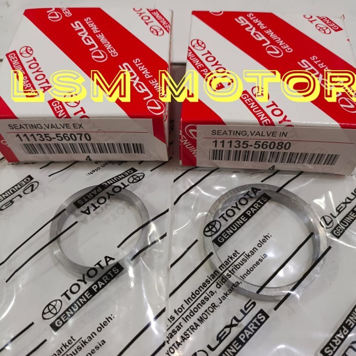Jual valve seting in ex klep cincin toyota rino 14b | Shopee Indonesia
