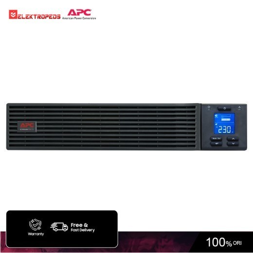 Jual UPS APC 3kva 3000VA 2400WATT SRV3KRIRK EASY UPS ONLINE RACKMOUNT ...