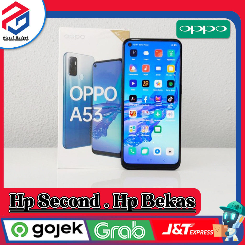 Jual Oppo A53 Ram 4/64GB | Ram 4/128GB | Ram 6/128GB Second Original | Shopee Indonesia