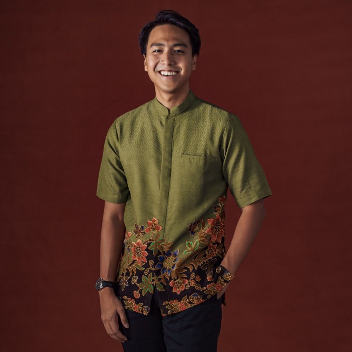 Jual Akdar - Mandalas Koko Kemeja Batik Pria Premium Lengan Pendek ...