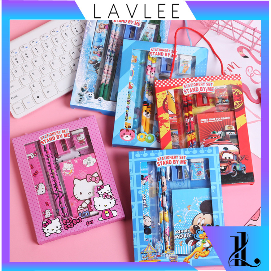 Jual Lavlee - S5994 Set Alat Tulis 6 In 1 / Stationery Set Lucu ...
