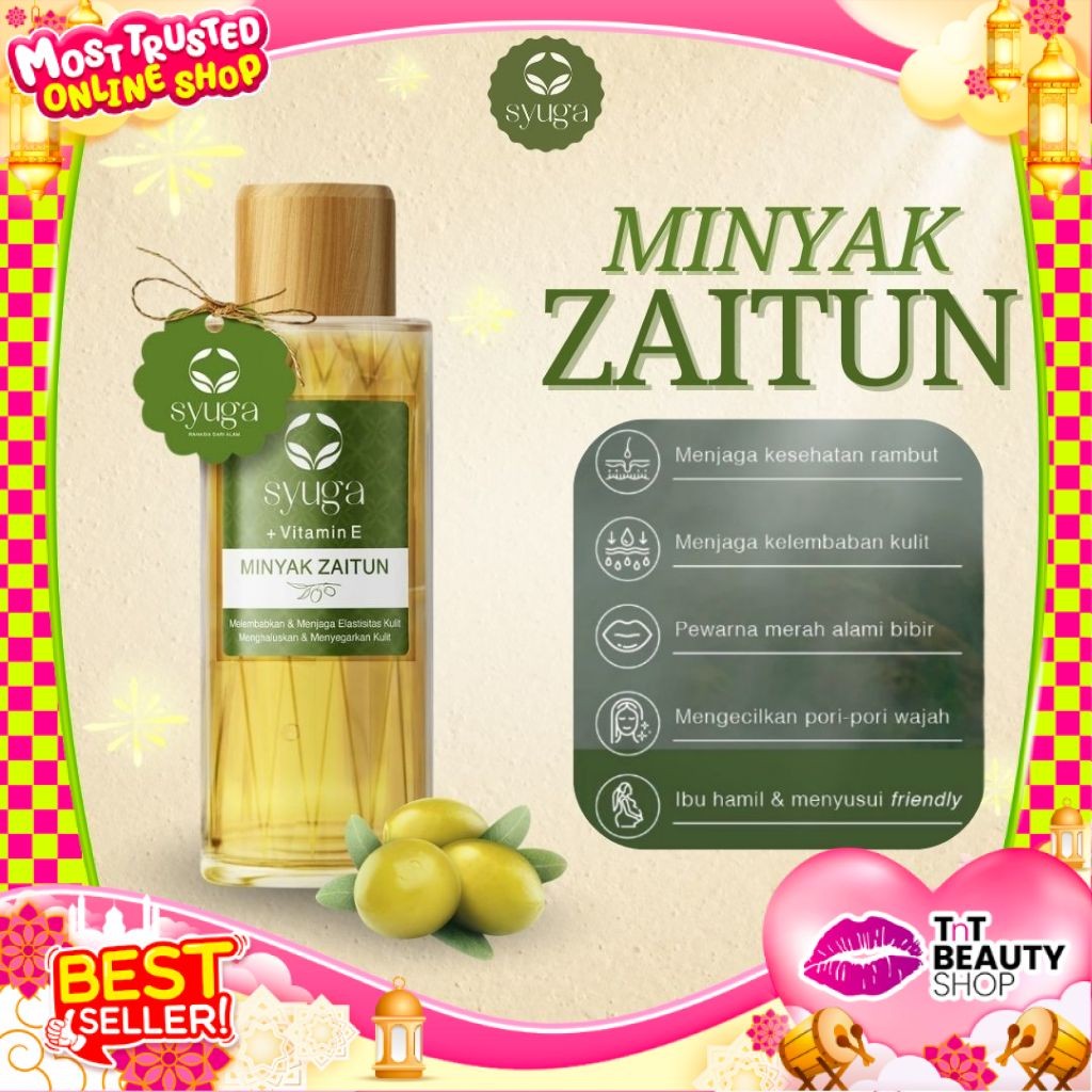 Jual Syuga Minyak Zaitun + Vitamin E | TnT Beauty Shop | Shopee Indonesia
