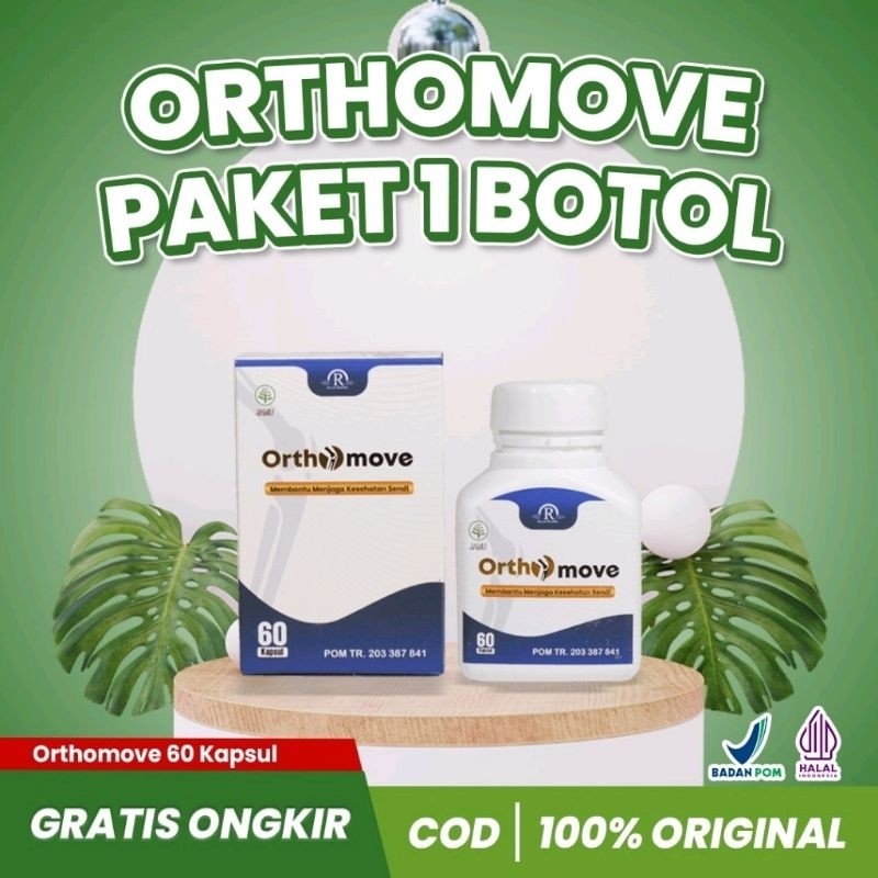 Jual Orthomove Kapsul Obat Nyeri Tulang Sendi & Rematik | Shopee Indonesia