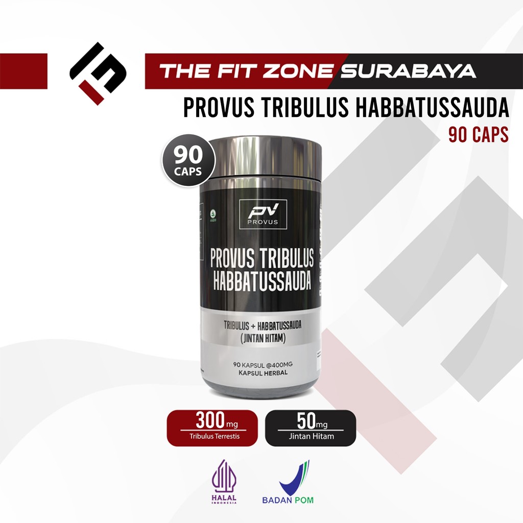 Jual PROVUS Tribulus Habbatussauda 30 90 Capsules Suplemen Testosteron ...