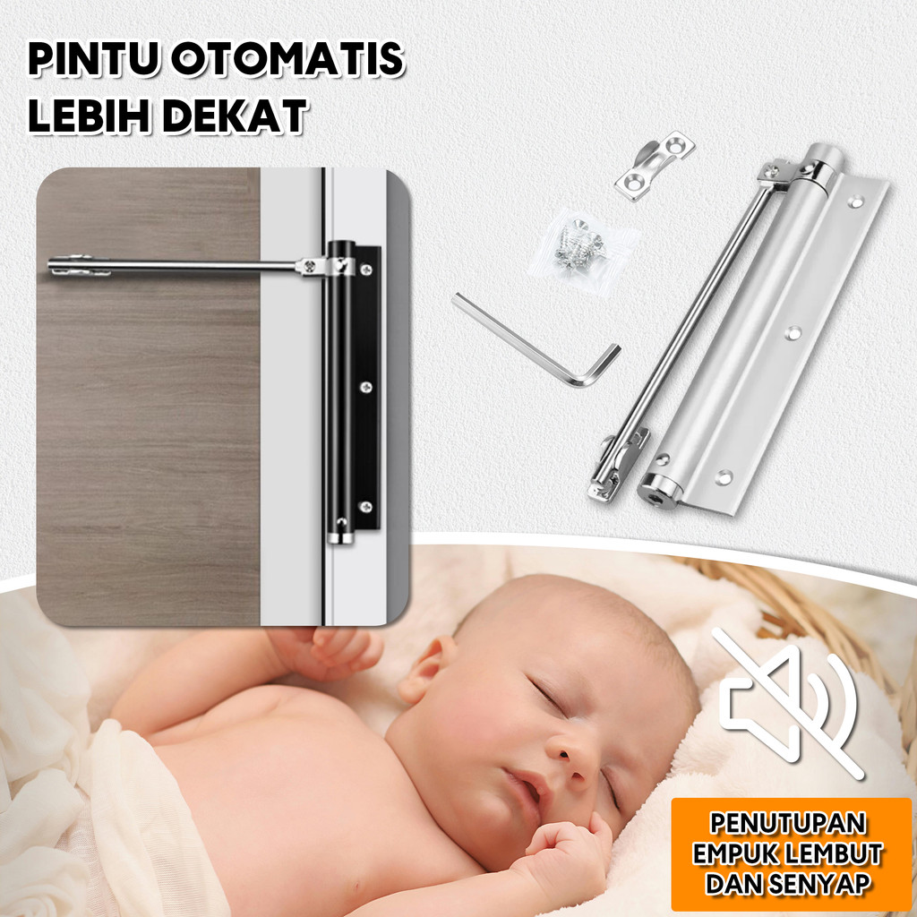 Jual Engsel Pintu Automatic Besi Penutup Pintu Otomatis Door Closer ...
