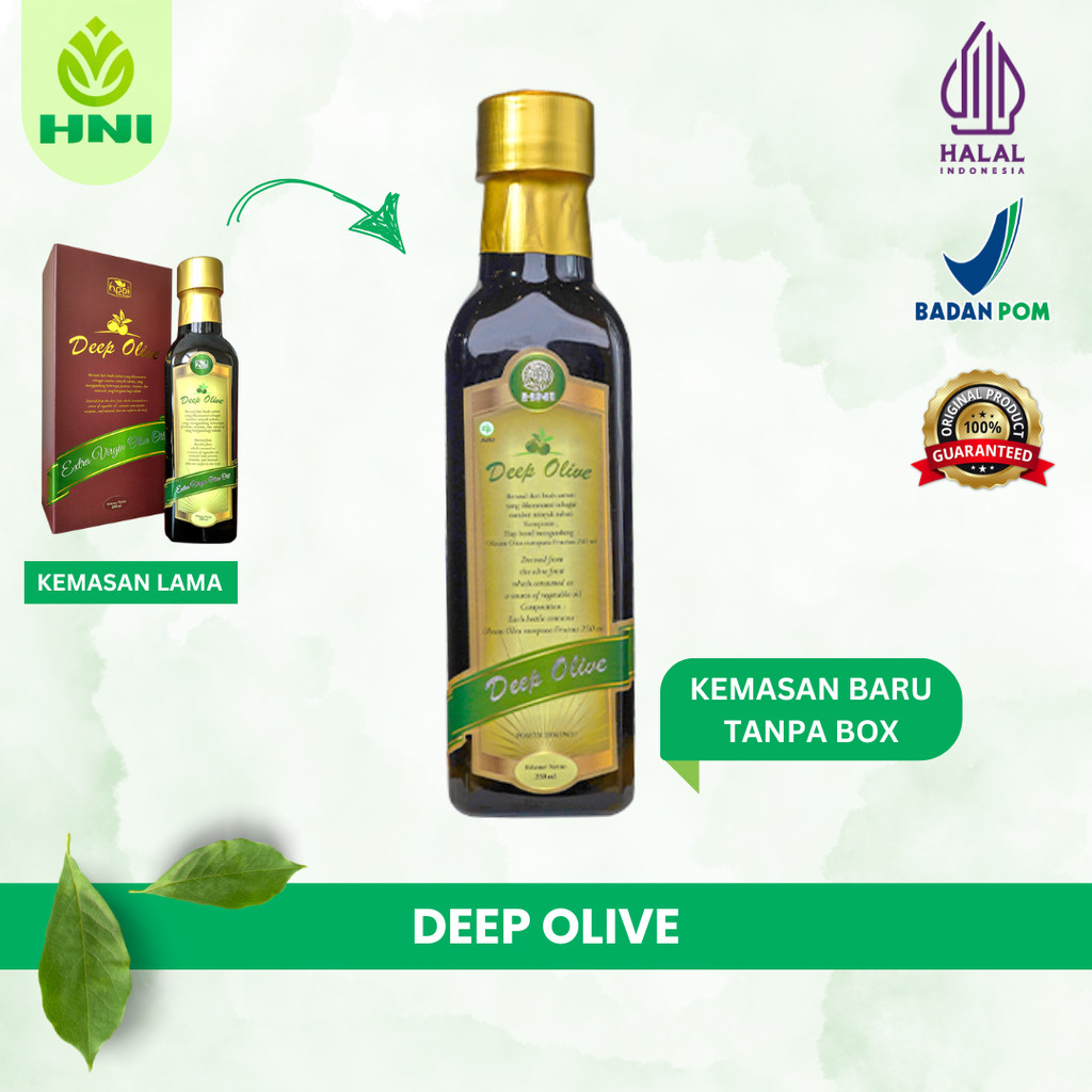 Jual Deep Olive Extra Virgin Olive Oil 250ml BPOM - Hni | Shopee Indonesia
