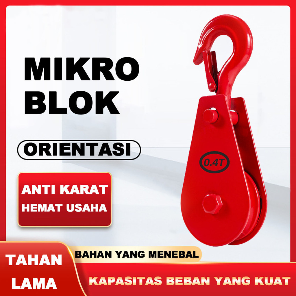 Jual Katrol Mini 400kg dengan Pengait Kuat, Cocok untuk Keperluan Rumah ...