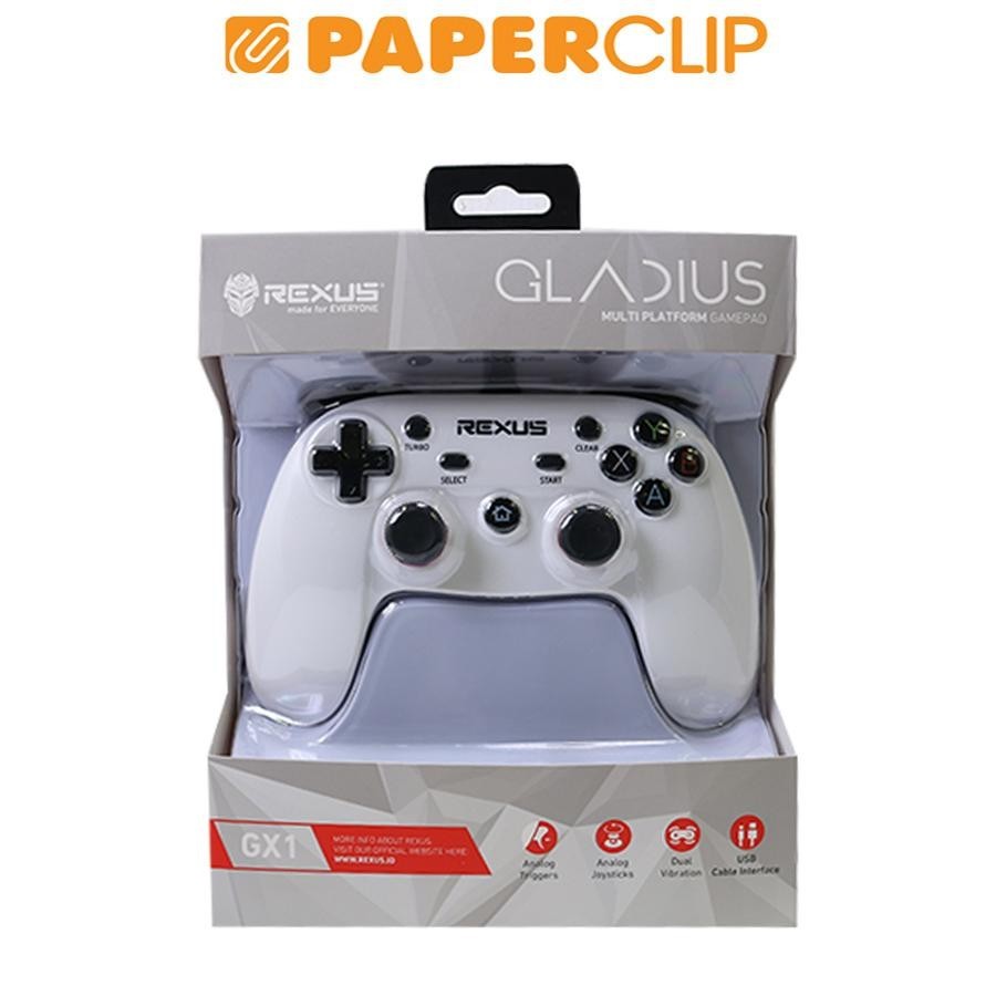 Jual GAMEPAD REXUS GLADIUS GX1 ANDROID WHITE | Shopee Indonesia