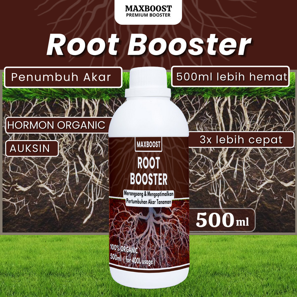 Jual Maxboost - Root Booster Nutrisi Akar Tanaman Hias 500ml ...