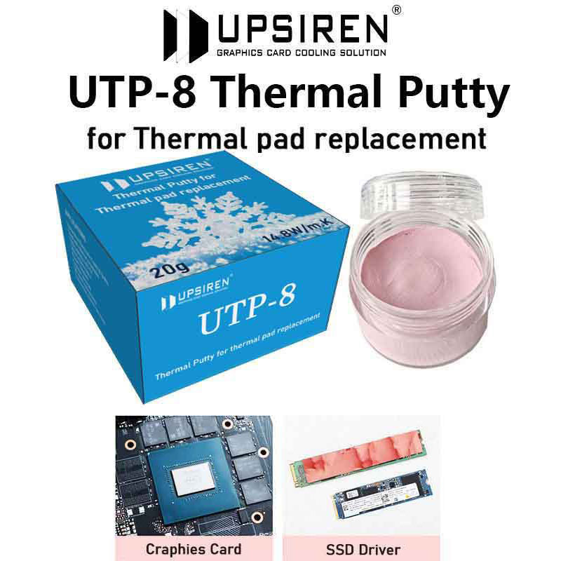 Jual UPSIREN Thermal Putty UTP-8 U6 UX For VGA GPU IC Processor Liquid Thermal Pad Heat Blocking ...