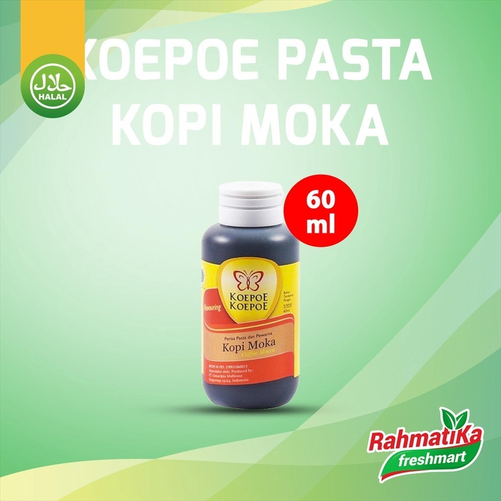 Jual Koepoe Koepoe Perisa dan Pewarna Pasta Kopi Moka / Coffee Mocca 60 ...