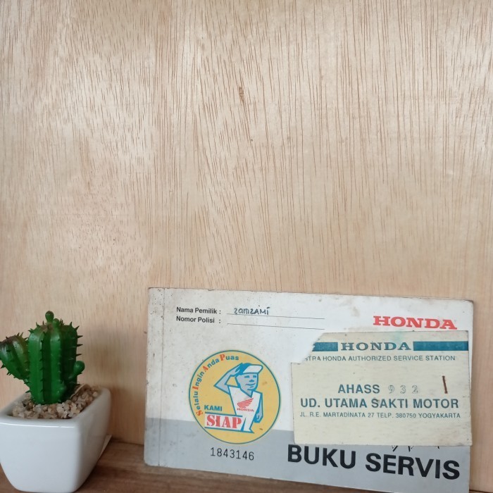 Jual Buku Servis Honda tahun 1997 | Shopee Indonesia