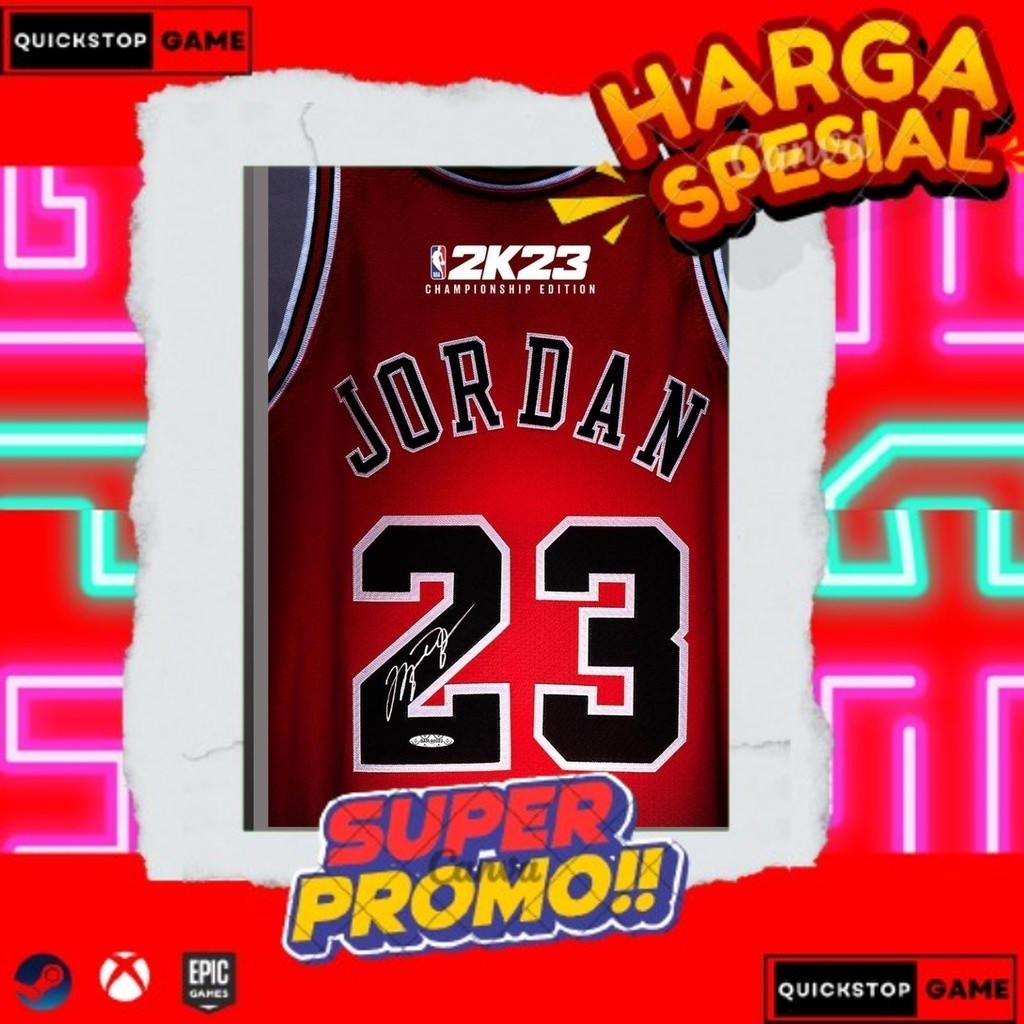 Jual NBA 2K23 Michael Jordan Edition PC Original - DL/Download -SHARING- | Shopee Indonesia