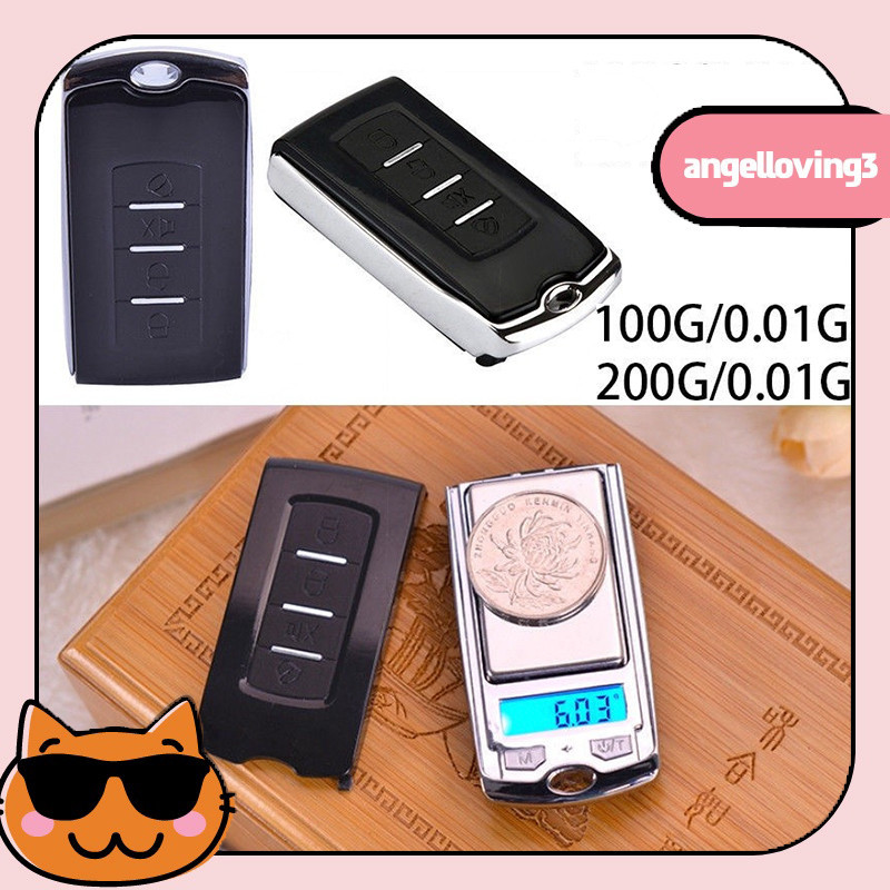 Jual TB03 Super Mini Timbangan 0.01/200 Gram Bisa Buat Gantungan Kunci ...