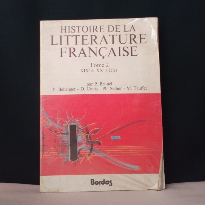 Jual HISTOIRE DE LA LITTERATURE FRANCAISE TOME 2 - BORDAS | Shopee ...