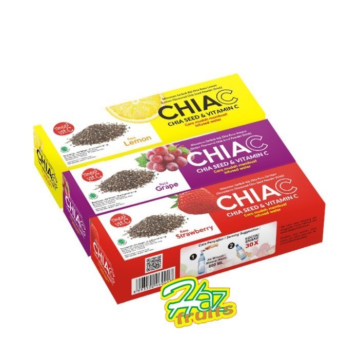 Jual ChiaC Chia Seed Vitamin C (5 x 7 Gr) | Shopee Indonesia