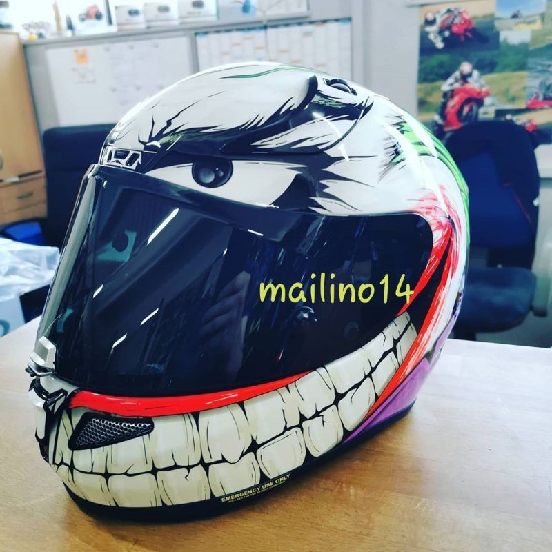 Jual helm full face hjc rpha 11 joker edition | Shopee Indonesia