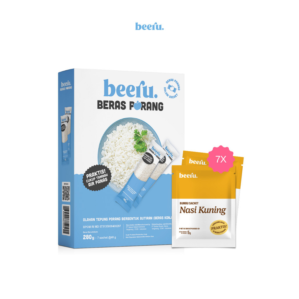 Jual Beeru Beras Porang Rasa Nasi Kuning | Shopee Indonesia
