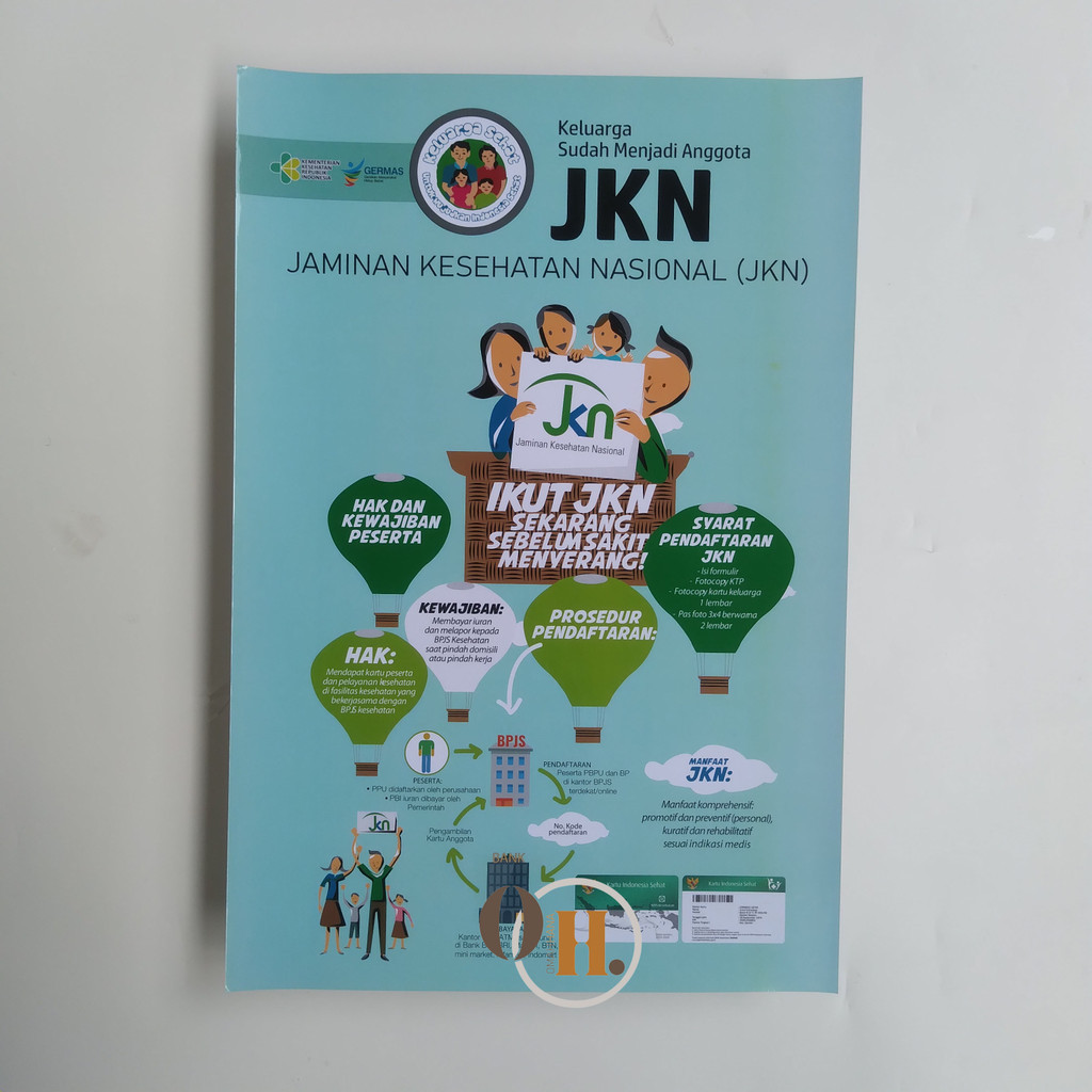 Jual Poster 12 Indikator Keluarga Sehat - Poster Ikut JKN - Poster ...