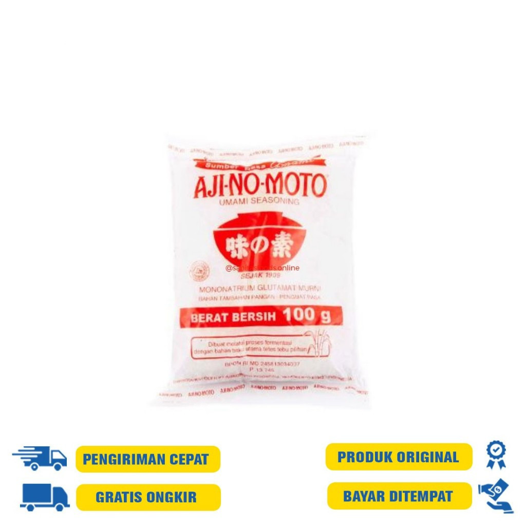 Jual AJINOMOTO /100GR/250GR/PENYEDAP RASA | Shopee Indonesia