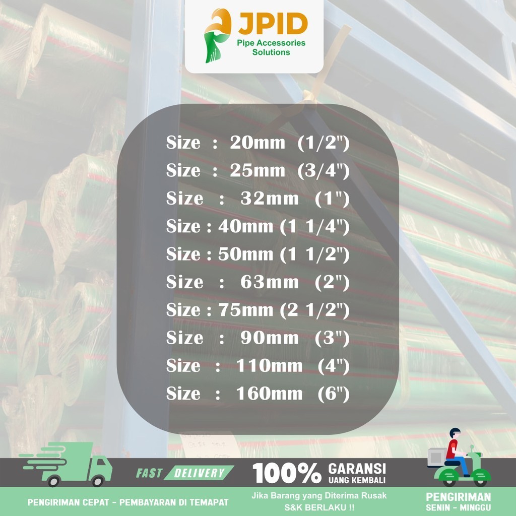 Jual Fitting PPR Coupler 90 mm | Sok | Socket PPR 90 mm ~ 3" Inci ...