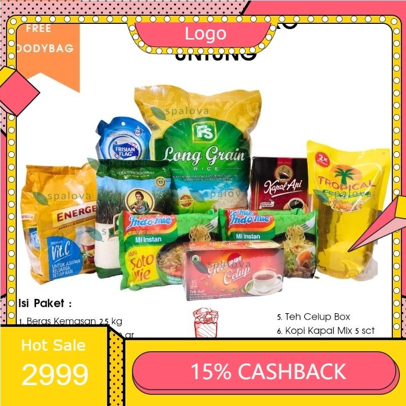 Jual PAKET SEMBAKO UNTUNG | Shopee Indonesia