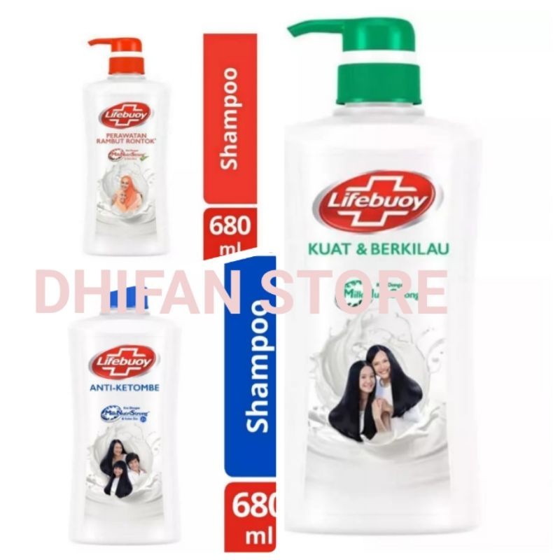 Jual LIFEBUOY Shampoo 680ml Botol all varian murah / LIFEBUOY Shampoo ...