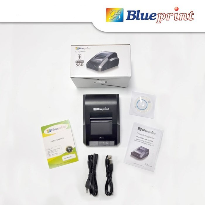 Jual Blueprint Bluetooth Thermal Printer Termal Struk Kasir PPOB 58mm Thermal BP-Lite58D TSB ...