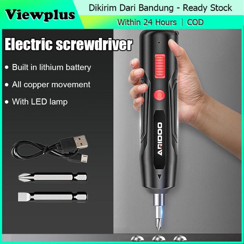 Jual 3in1 Mesin Obeng listrik Mini Cordless Screwdriver Obeng Electric ...