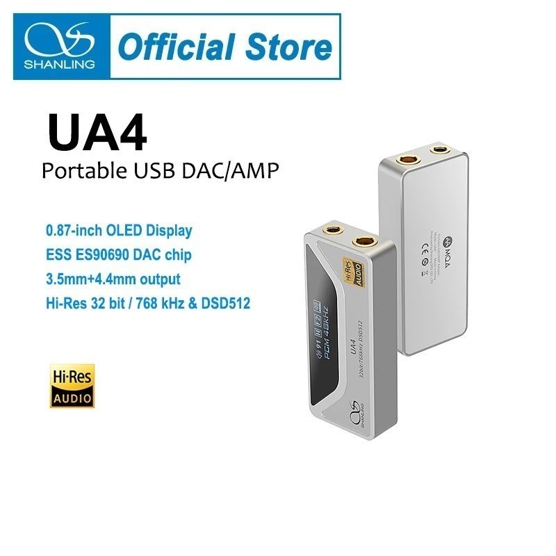 Jual SHANLING UA4 Headphone Amplifier Portable USB DAC AMP | Shopee Indonesia